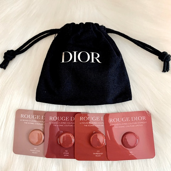 Dior | Makeup | Free 0 Rouge Dior Luxury Black Mini Bag Of Variety ...
